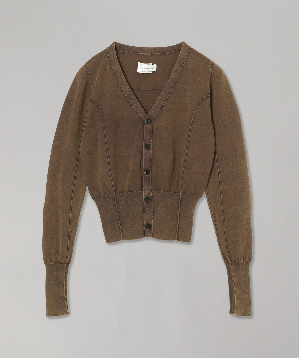 フェンチェンワン(Feng Chen Wang)|Sandwashed Grey Knit フェンチェンワン(Feng Chen Wang)|Sandwashed Grey Knit